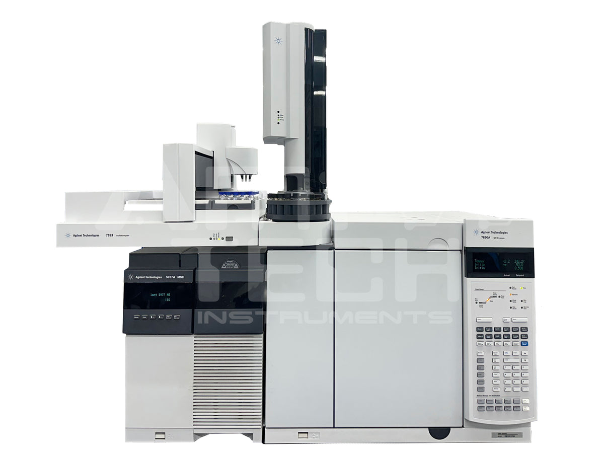 Agilent 7890 5977A Inert GCMS System w/ 7693 Autosampler & Computer ...