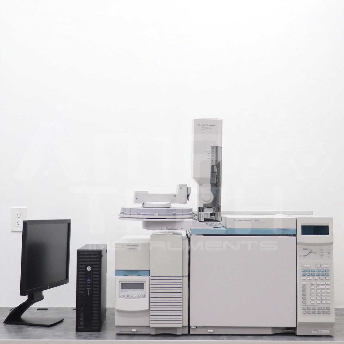 Agilent 6890N 5973N Network Turbo Pump GCMS System w/ 7683 Autosampler ...