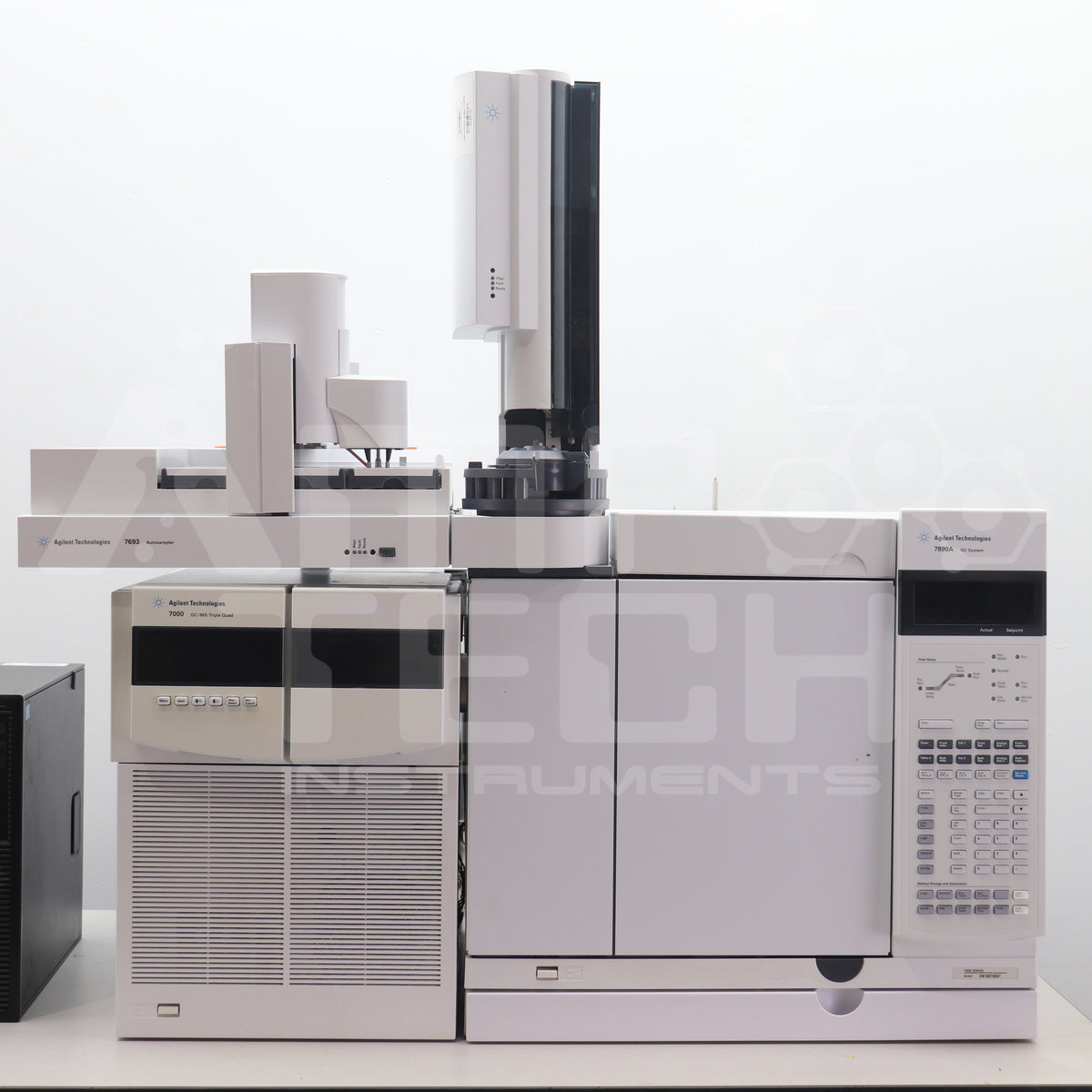 Agilent 7000 7890A Triple Quadrupole GC/MS/MS System 7693 Autosampler ...