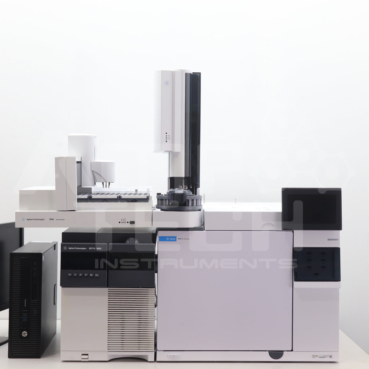 Agilent 8890 5977A GCMS FID System w/ 7693 Autosampler & Computer ...