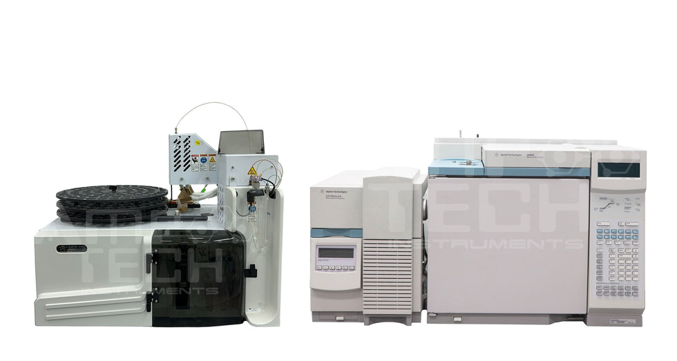 Agilent 6890N 5973 GC/MS System with Tekmar Atomx Trap & Purge ...