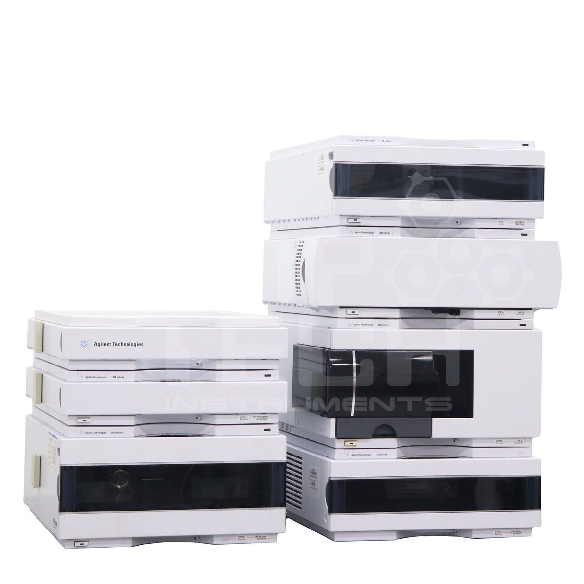 Agilent 7-Piece 1260 1200 Infinity HPLC System w/ VWD + BinPump ...