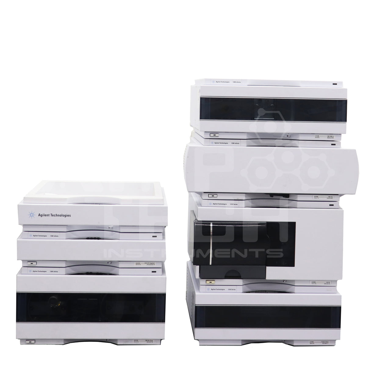 Agilent 7-Piece 1260 1200 Infinity HPLC System w/ VWD + BinPump ...