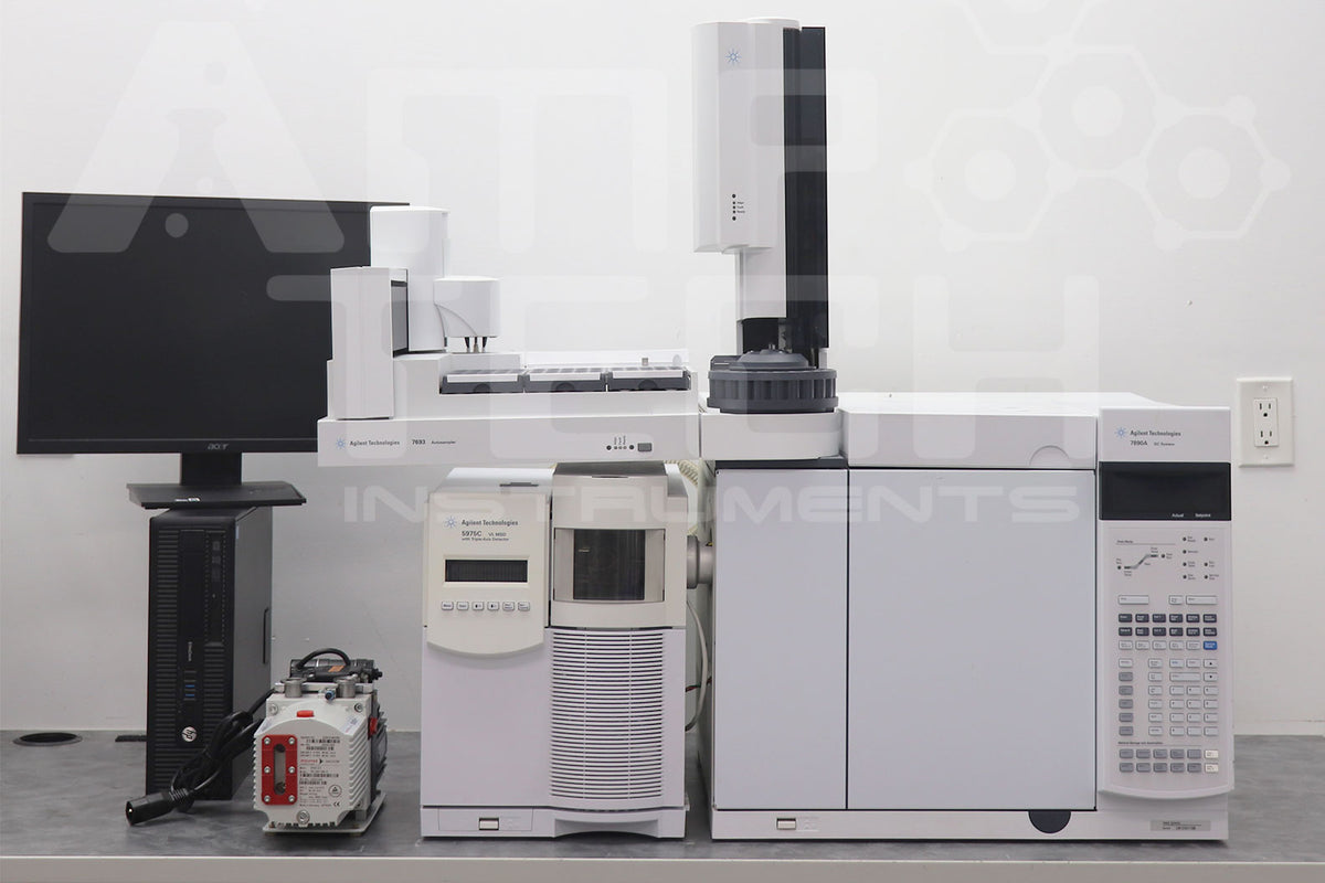 Agilent 7890A 5975C VL TAD GCMS System with 7693 Autosampler – AmpTech ...
