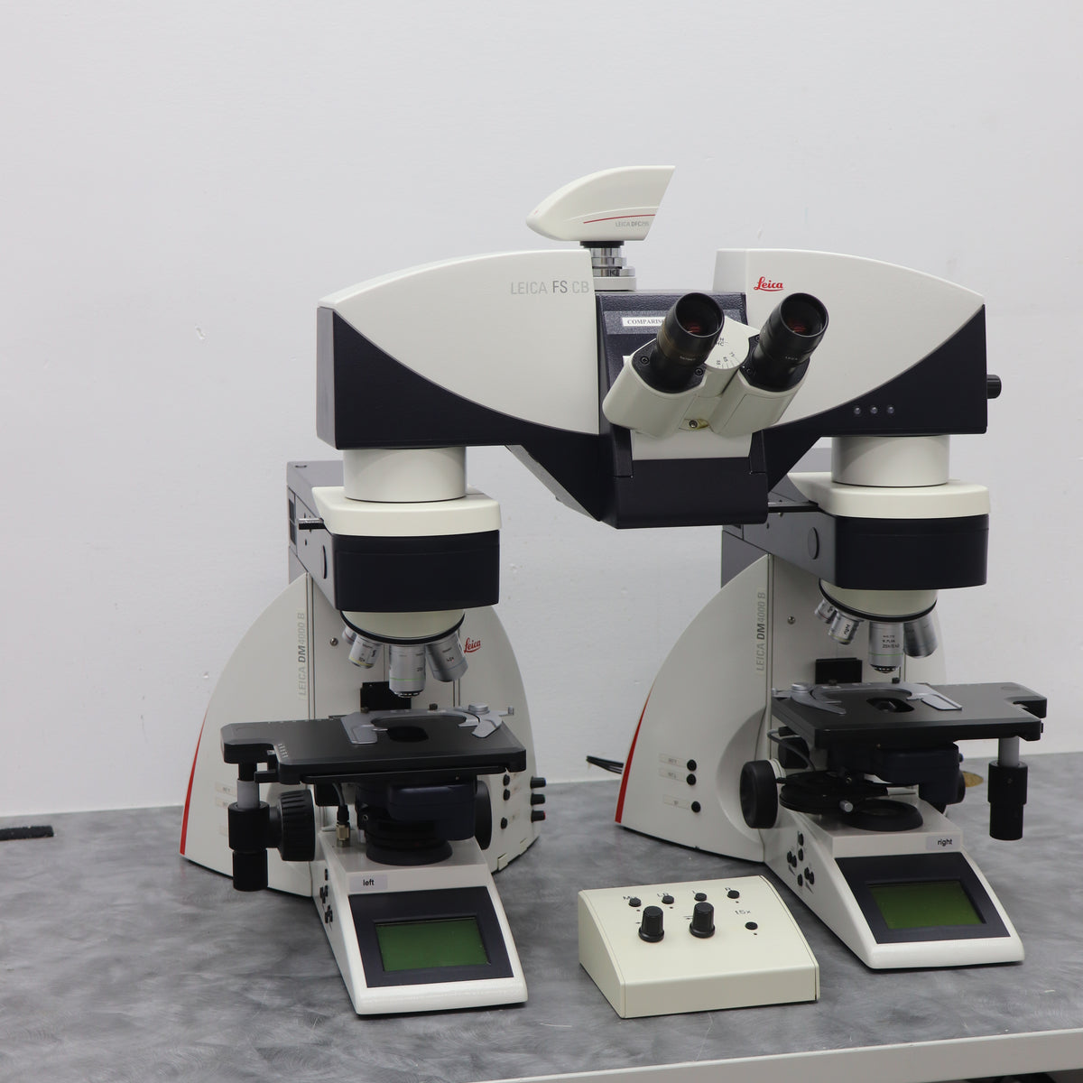 Leica FS CB Motorized Forensic Comparison Microscope – AmpTech Instruments
