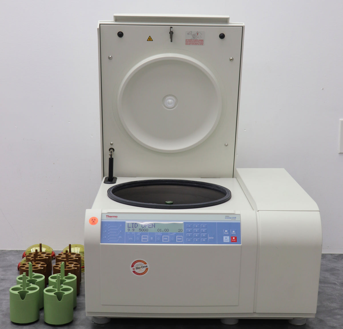 Thermo Sorvall Legend X1R Refrigerated Centrifuge w/ TX-400 Rotor, Buc ...