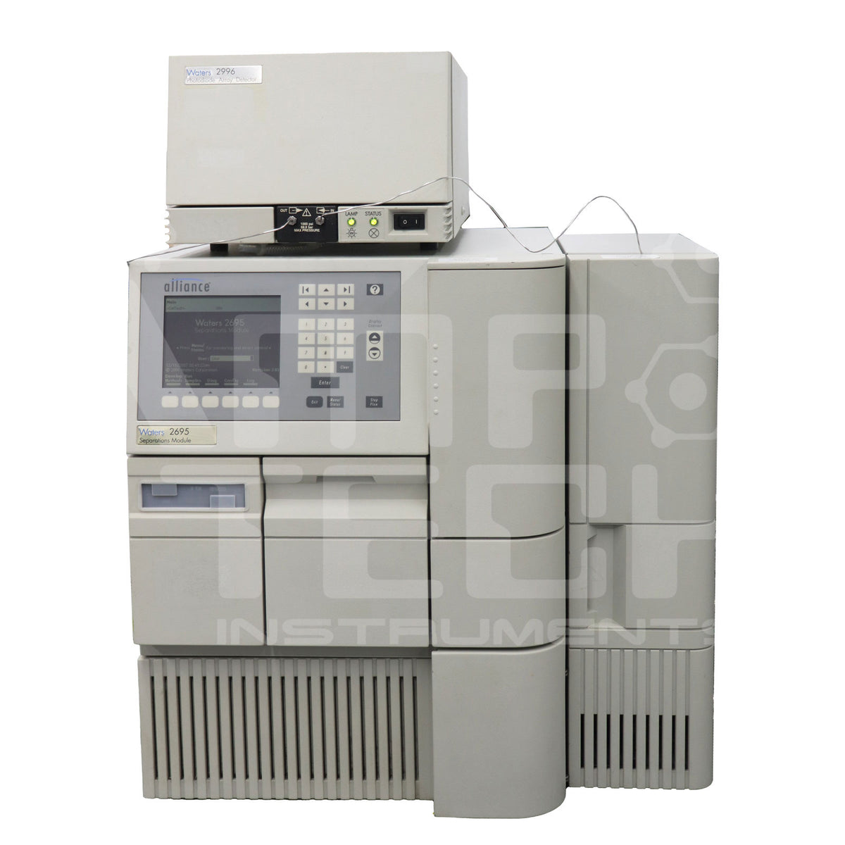 Waters Alliance 2695 HPLC System w/ 2996 Detector + Empower Acq Server ...