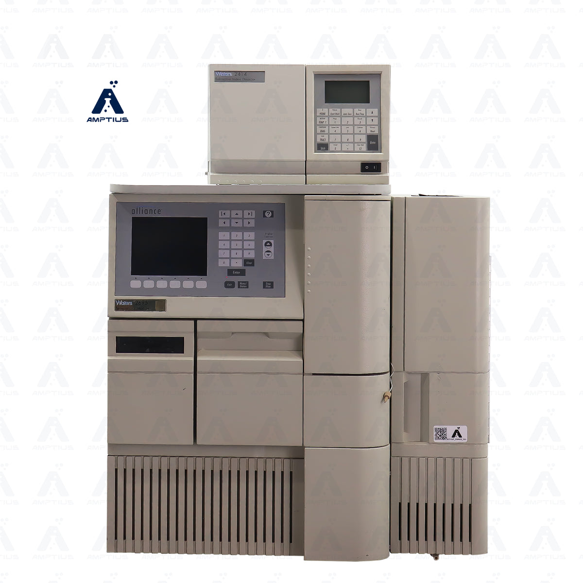 Waters Alliance 2695 HPLC System with Waters 2414 Refractive Index Det ...